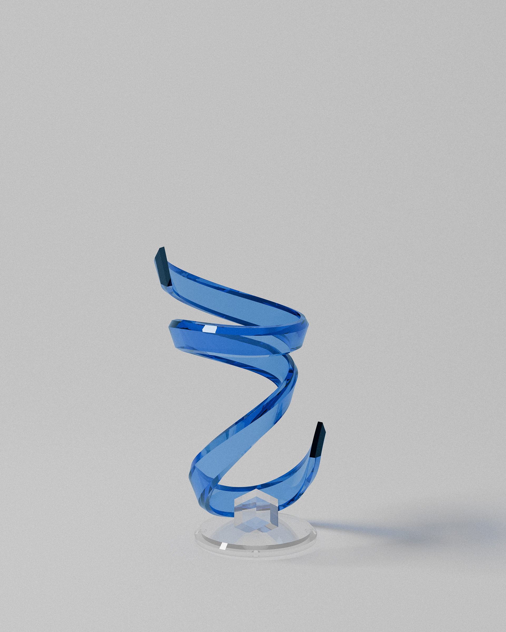 Cyclone – Twisting Acrylic Object | MUÑIZ